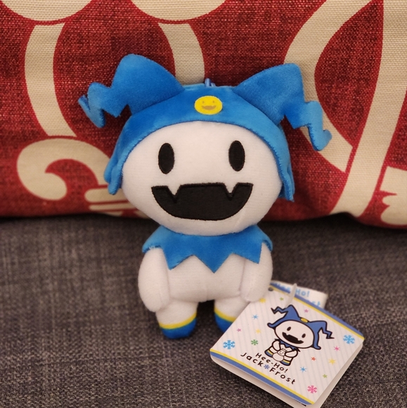 Other | Persona Hee Ho Jack Frost Mini Plush Keychain 3 4 5 Shin Megami ...